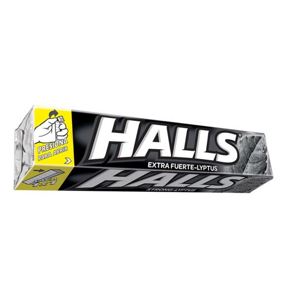 Halls Extra Strong 12 Barras – Droguería Gloria